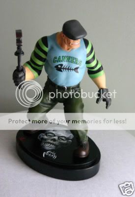 Goon statue with creator's painting on base - Statue Forum