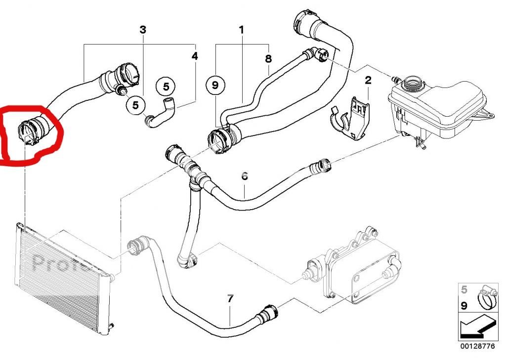 coolant leak by rad hose? | BimmerFest BMW Forum