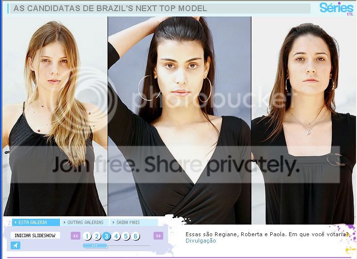 As 20 candidatas ao Brazil's Next Top Model - Fora de S?ries