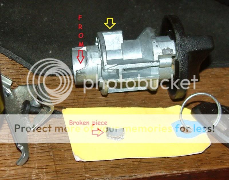 '94 Voyager Lock Cylinder - Ignition Switch | The Chrysler Minivan Fan ...