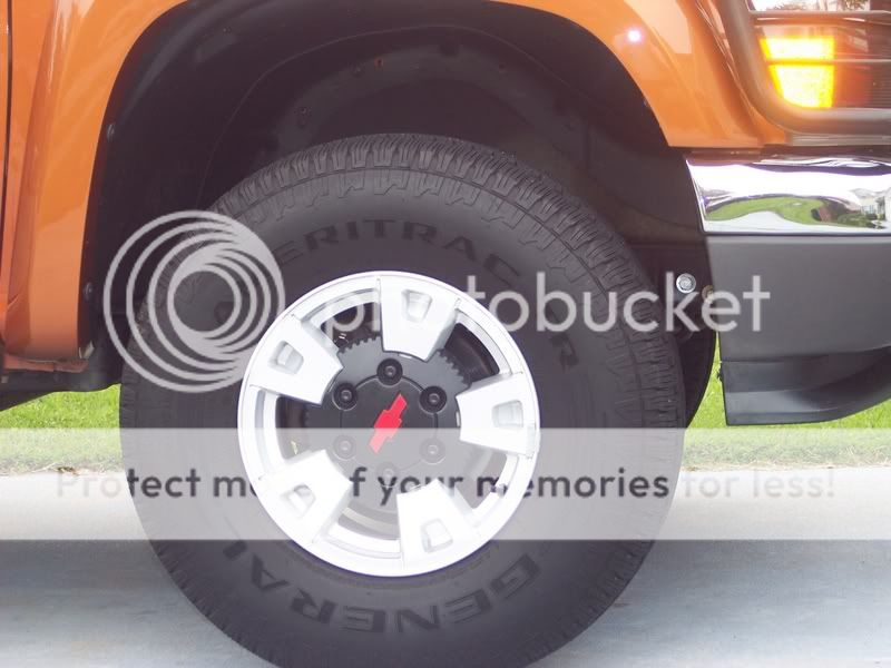 PICTURES OF STOCK PAINTED RIMS | Chevy Colorado & GMC Canyon