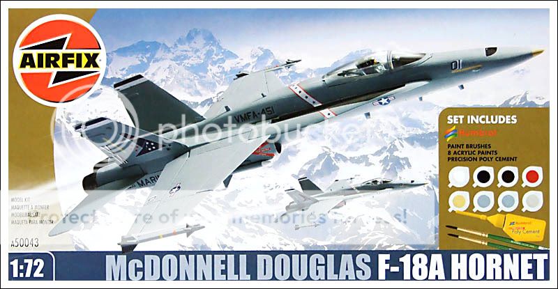 Airfix 1/72 MDD F-18A Hornet - The Unofficial Airfix Modellers' Forum