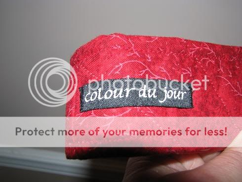 A Red Project Bag | APPLIE'S PLACE