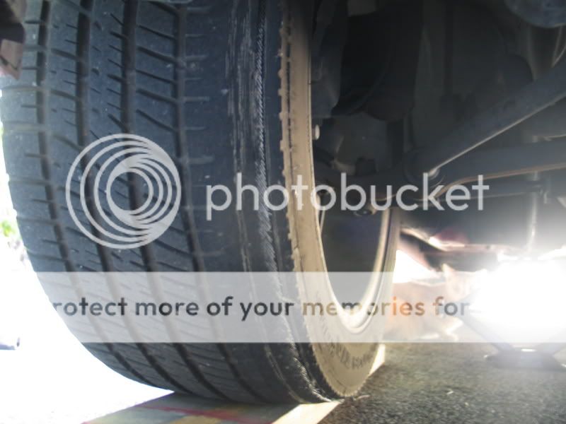 Bad Tire Wear-Possible Strut Rub Issue? Pics inside | LS1GTO Forums