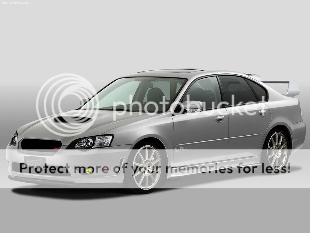 Test Fit: 06-07 STi Roof Spoiler on 05+ Legacy Sedan - NASIOC