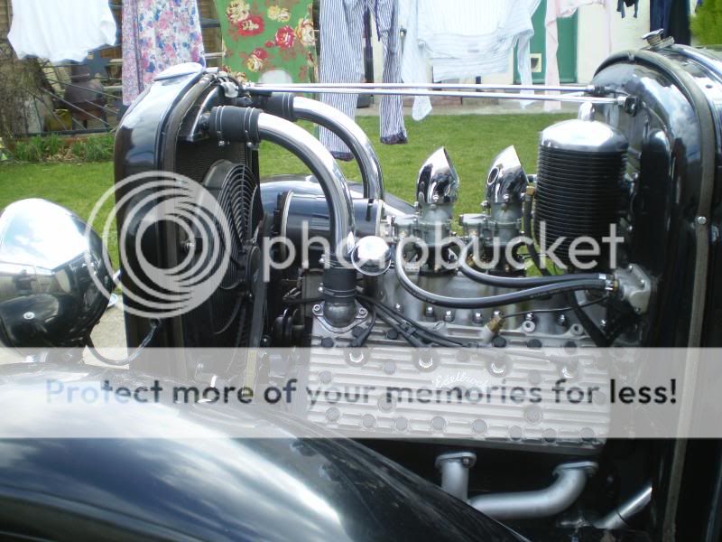 My new military french flathead will be converted to a Hot Rod engine ...