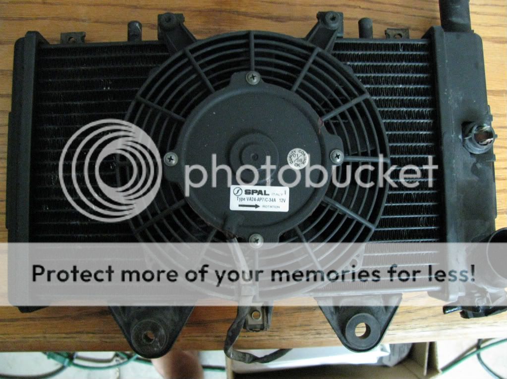Cooling Fan Swap | Triumph Rat Motorcycle Forums