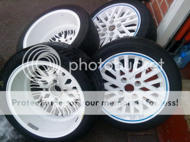 white cosworth alloys for sale : Parts For Sale | Fiesta Forums